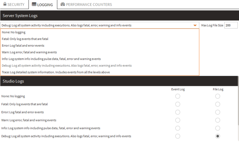 Logging – Warewolf Knowledge Base