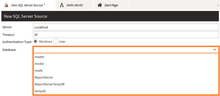 Adding a New Database Source – Warewolf Knowledge Base