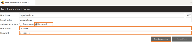 Create an Elasticsearch Data Source – Warewolf Knowledge Base