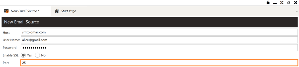 Adding an Email Source – Warewolf Knowledge Base