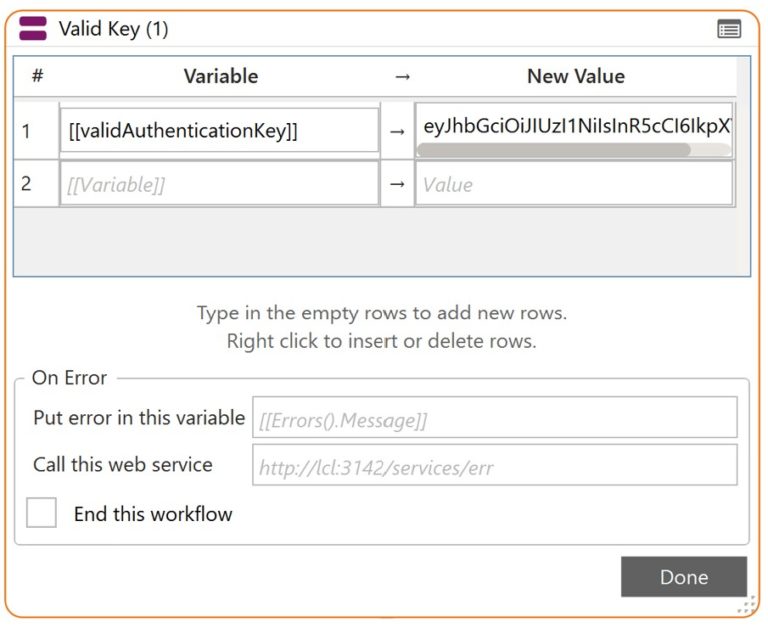 Creating an Authentication Workflow – Warewolf Knowledge Base